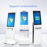 China Customizable self service payment terminal with Optional Magnetic Stripe Card Swiper and RK3568 Android Solution Metal case Black for sale