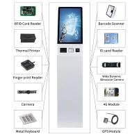 China Customizable self service payment terminal with Optional Magnetic Stripe Card Swiper and RK3568 Android Solution Metal case Black for sale
