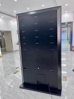 China 86 inch full screen windows system 4K touch screen floor standing Digital signage for sale