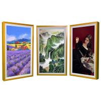 China 21.5 Inch Wooden WiFi Digital Photo Frame with 1920×1080 HD Resolution and 1+16GB Memory for sale