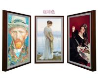 China 21.5 Inch Wooden WiFi Digital Photo Frame with 1920×1080 HD Resolution and 1+16GB Memory for sale