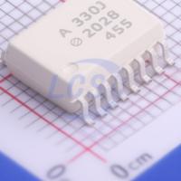 China 1.5 amp output current IGBT gate driver Broadcom ACPL-330J-500E optocoupler with fault feedback and soft turn off capability for sale