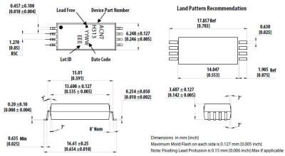 China High peak output current optocoupler Broadcom ACNT-H313-000E designed for power IGBT and MOSFET driving in inverters for sale
