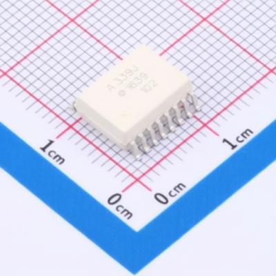 China Dual output 1 amp gate drive optocoupler Broadcom ACPL-339J-000E for power MOSFET and IGBT motor control for sale