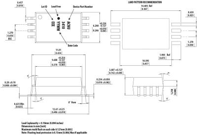 China Broadcom ACNU 3410 500E 3A Gate Drive Optocoupler Designed for High Frequency Switching Applications for sale