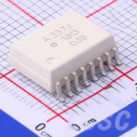 China Gate Drive Optocoupler Broadcom ACPL-337J-500E with Desaturation Detection and Soft Shutdown in SO16 Package for sale