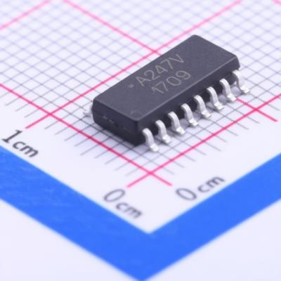 China signal isolation quad channel phototransistor optocoupler Broadcom ACPL-247-560E with 3750VRMS isolation voltage for sale