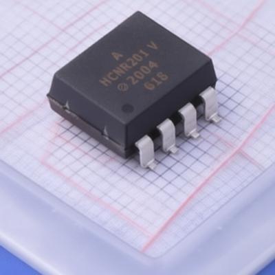 China High linearity analog optocoupler Broadcom HCNR201-550E with stable LED output and matched photodiodes for sale