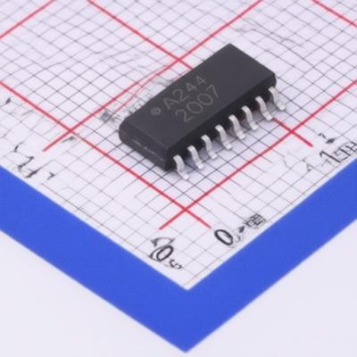 China signal isolation optocoupler Broadcom ACPL-244-500E dual channel half pitch phototransistor device for sale