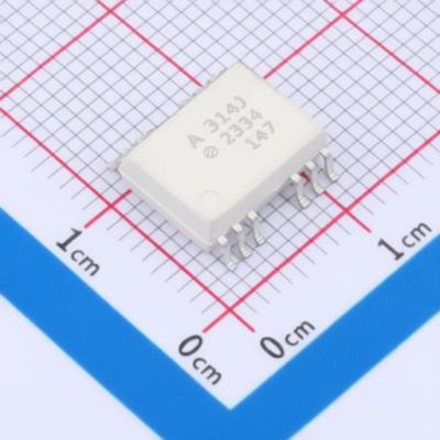 China optocoupler Broadcom HCPL-314J-000E designed to drive power IGBTs and MOSFETs in industrial motor drives for sale