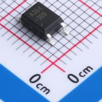 China AC input phototransistor optocoupler Broadcom HCPL 354 000E with typical 4 microsecond response time for sale