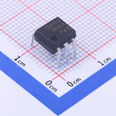 China 5 pin random phase triac driver photocoupler Cosmo KMOC3053 for isolating low voltage logic circuits for sale