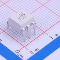 China photodarlington optocoupler CT MICRO CT4N33 with 6 pin DIP package and 5000 VRMS isolation voltage for sale