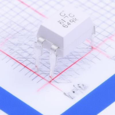 China phototransistor optocoupler CT MICRO CT817C-H with 4 pin DIP package and 5000 VRMS isolation voltage for sale