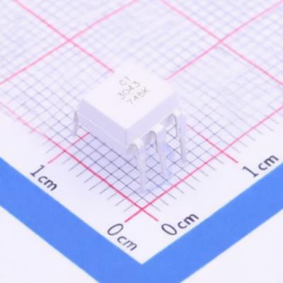 China Zero Cross Phototriac Optocoupler CT MICRO CT3043 6 Pin DIP Package for Static AC Power Applications for sale