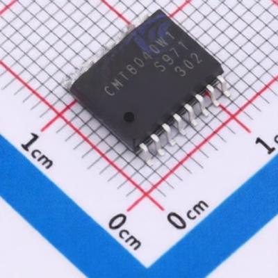 China Quad channel digital isolator HopeRF Micro-electronics CMT8040W1 in narrow and wide SOIC 16 packages for sale