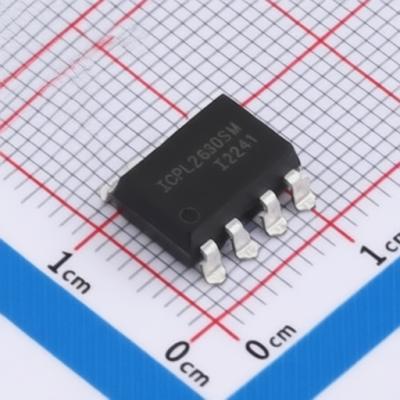 China High speed dual channel optocoupler ISOCOM ICPL2630SM with wide operating temperature and strobable logic gate output for sale