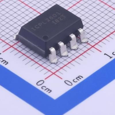 China optocoupler ISOCOM ICPL2601SM featuring infrared emitting diode and photo detector logic gate output for sale
