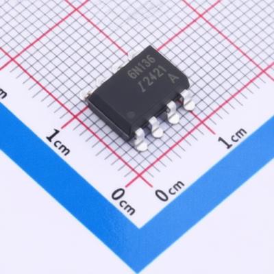 China High speed switching photo coupler ISOMICRON 6N136-500E-AXW with DIP8 package and multiple lead forming options for sale
