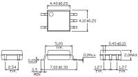 China Kinglight KLM600 TA high speed logic gate photocoupler with halogen free material and RoHS compliance for sale