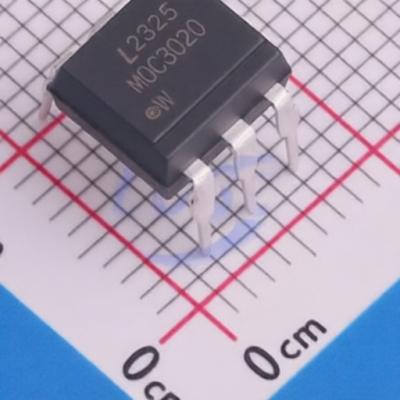 China High isolation voltage photocoupler LITEON MOC3020 6 pin DIP device for AC motor starters and solid state relays for sale