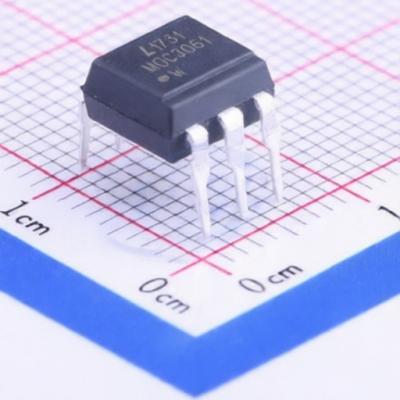 China Infrared Emitting Diode Triac Driver LITEON MOC3061 for Interface Between Logic and AC Power Devices for sale