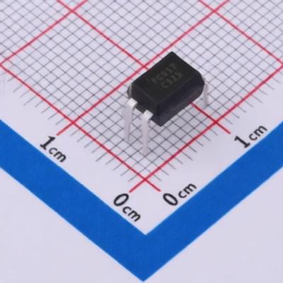 China signal isolation MSKSEMI PC817C-MS photocoupler with GaAs infrared diode and NPN phototransistor for sale