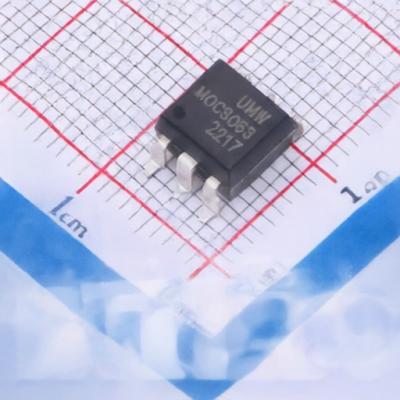 China UMW MOC3063SM UMW single crystal silicon chip optocoupler with UL1577 certification and RoHS compliance for sale