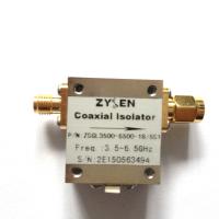 China 3.5 to 6.5GHz 5W RF Circulator Isolator 18dB isolation for sale