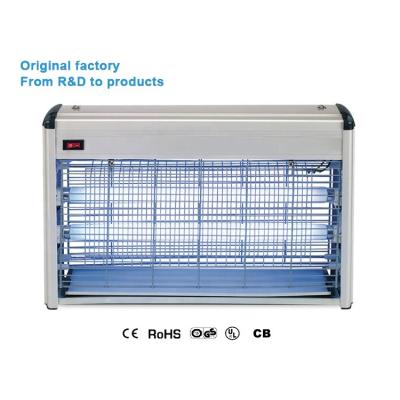 China Aluminum Alloy Electric Insect Killer 50m2 Coverage 2200-2500V Bug Zapper Fly Trap for sale