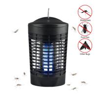 China ABS Plastic 7W Electric Bug Zapper Light Indoor Insect Killing Lamp FCC for sale