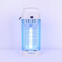 China 12W Indoor Mosquito Killer 360 Degree High Tension Electric Fly Zapper 40sqm Coverage for sale
