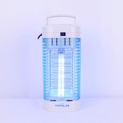 China 12W Indoor Mosquito Killer 360 Degree High Tension Electric Fly Zapper 40sqm Coverage for sale