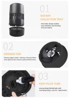 China USB Powered Mosquito Killer Lamp 7W UV Fan Trap 365NM for Indoor Use 25sqm for sale