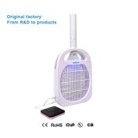 China Rechargeable USB Mosquito Killer Lamp 1200mAh Electric Fly Swatter Racket 2500-3000V for sale