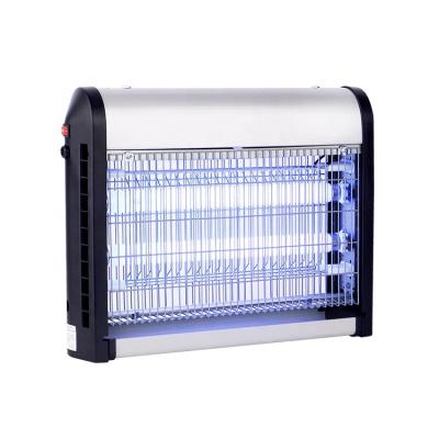 China 20W Commercial Fly Zapper Mosquito Killer Lamp 150sqm Coverage UV Insect Trap ROHS for sale