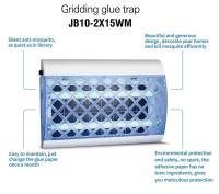 China 33W UV Insect Light Glue Trap Board Wall Mounted Fly Mosquito Killer 2x15W T8 Lamp for sale
