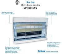 China Yongxin 33W Stainless Steel Glue Board Mosquito Killer Indoor UV Insect Trap 5000-8000h for sale