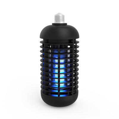 China 4W 7W Plug In Electric Fly Killer Mosquito Zapper UV Light Trap E27 Bulb ABS for sale