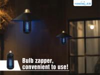 China E27 7W Plug In Bug Zapper Indoor 800-1000V UV Mosquito Killer Light Bulb for sale