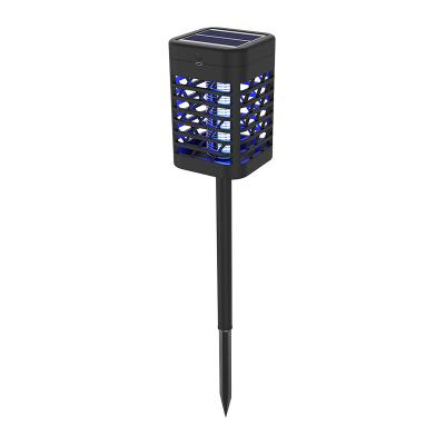 China Solar Powered Mosquito Repellent Bug Zapper Light 1200MA Lithium Battery IPX4 Outdoor for sale