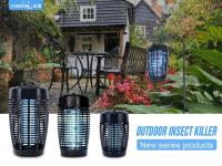 China IPX4 Waterproof Outdoor Bug Zapper 40W Electric Insect Mosquito Killer Lamp 150m² Coverage for sale