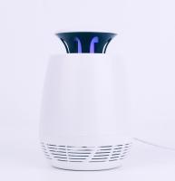 China 3W LED UV Mosquito Killer Lamp USB Fan Suction Trap 15.2cm Indoor Fly Catcher for sale