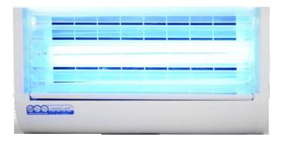 China Fly Insect Light Trap Glue Board UV Light 1X36W Shatterproof 100-120M2 Coverage for sale