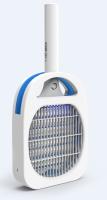 China 2 in 1 5W LED UV Mosquito Killer Lamp and Swatter 2200-2500V USB Rechargeable for sale