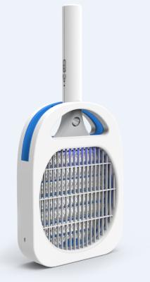 China 2 in 1 5W LED UV Mosquito Killer Lamp and Swatter 2200-2500V USB Rechargeable for sale