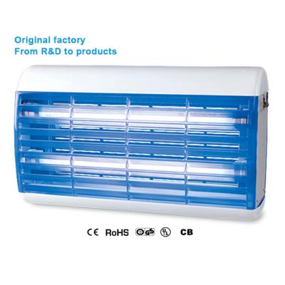 China Moths Dual Side Insect Light Trap Glue Board IPX4 Waterproof 4 Lamps 63W 200sqm Coverage for sale