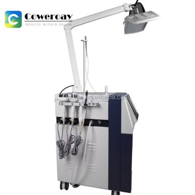 China 6 in 1 PDT Photon Light Therapy Water Oxygen Jet Peel Facial Care Machine 1260 LED 50x20cm for sale