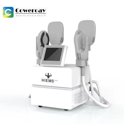 China 7 Tesla HIEMT EMS Body Sculpting Machine 1500W Muscle Building Fat Reduction for sale