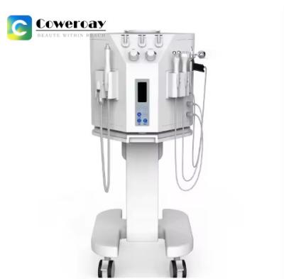 China Jet Peel Aqua Facial Cleansing Dermabrasion Machine 680mmHg Vacuum Multi-Polar BIO for sale